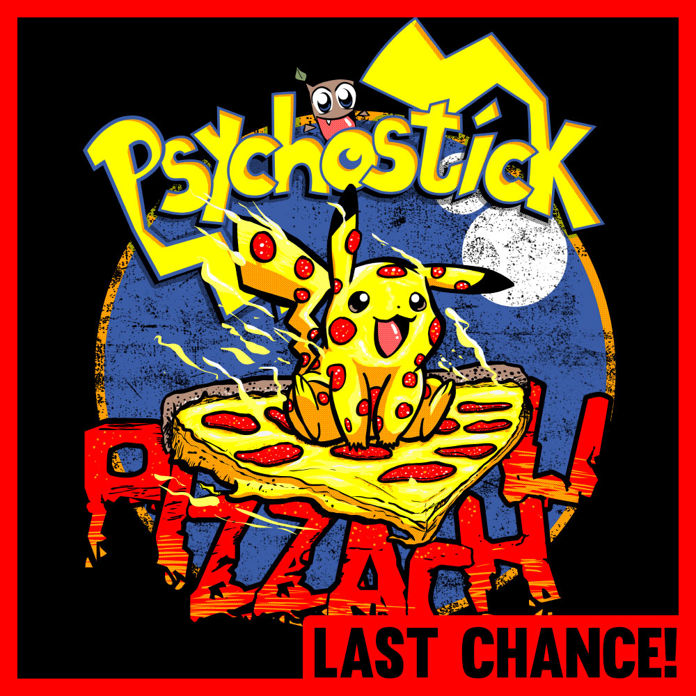 "Pizzachu" Tee – Psychostick