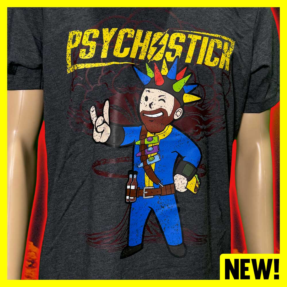 "Fallout" Inspired Shirt – Psychostick