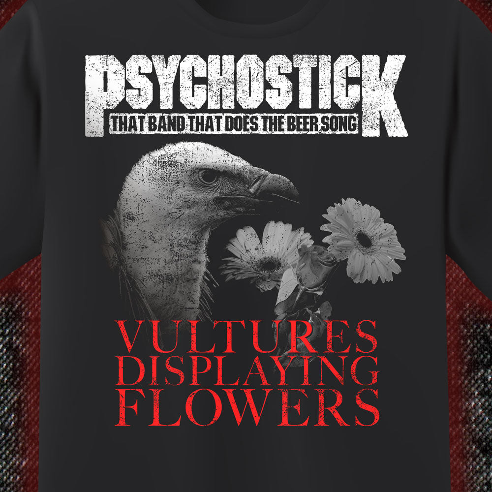 Vultures Displaying Flowers Tee – Psychostick